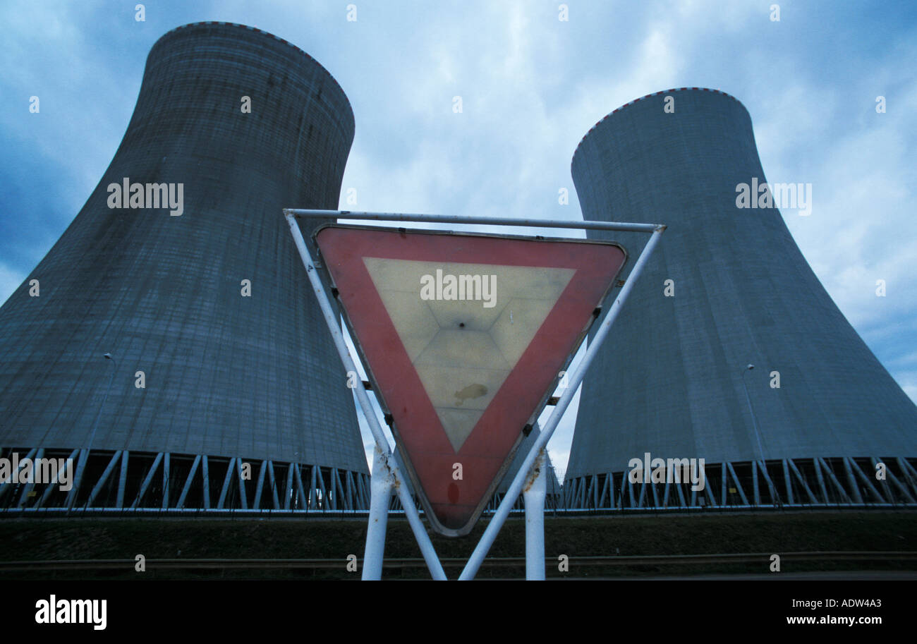 nuclear power station Temelin Stock Photo - Alamy