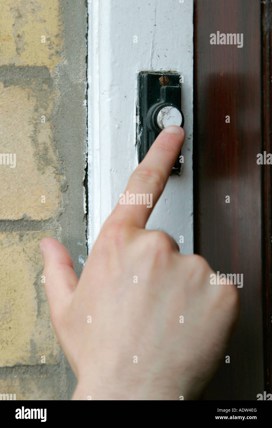 Doorbell Ringing Stock Photos & Doorbell Ringing Stock Images - Alamy