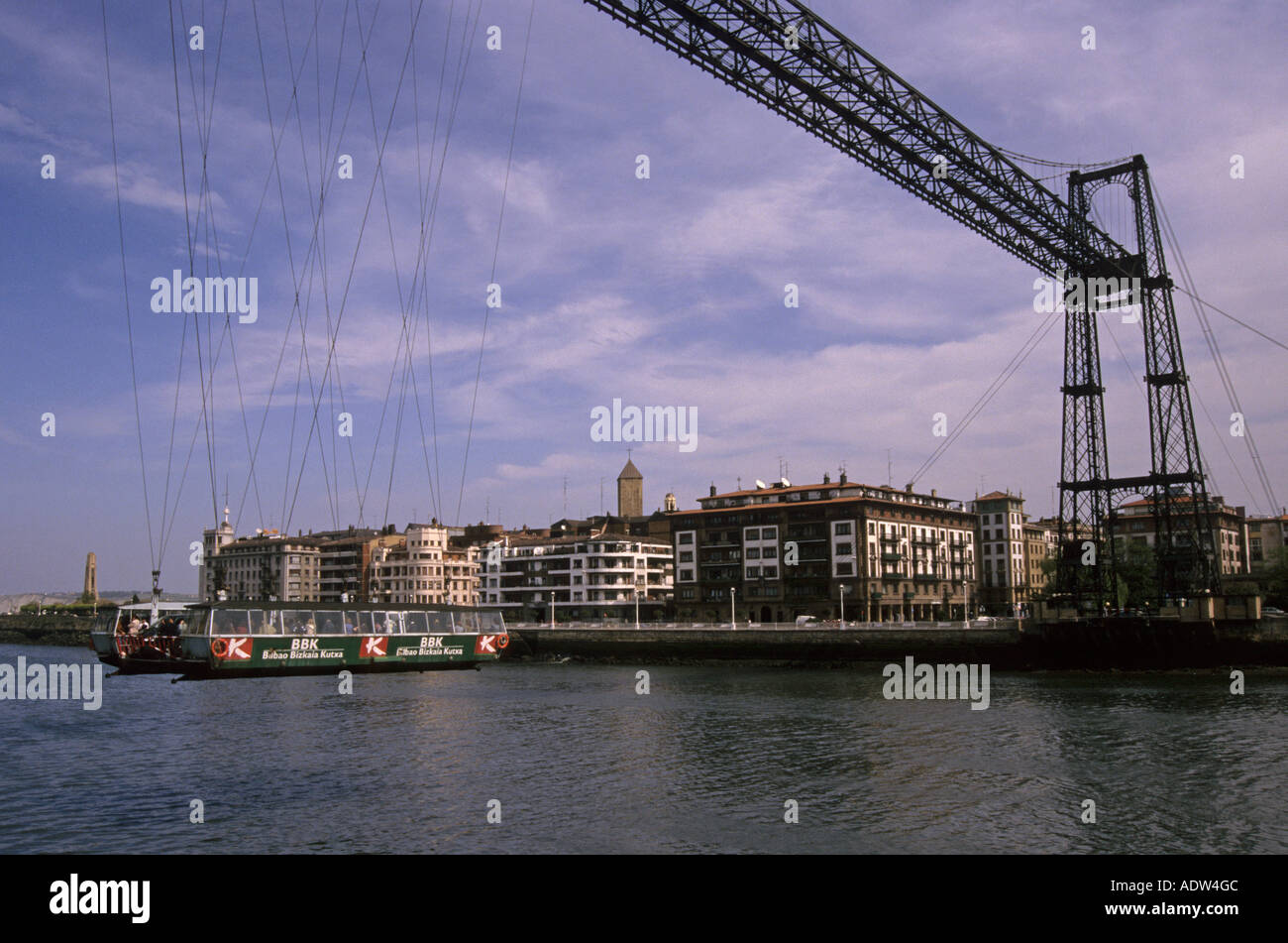 The Vizcaya Bridge, called Puente Colgante, is a transporter bridge ...