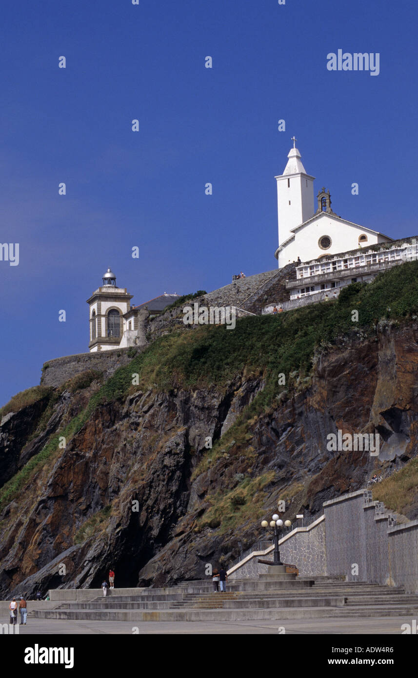 Spanish town cpe sancturay chapel hilltop religious site hi-res stock ...