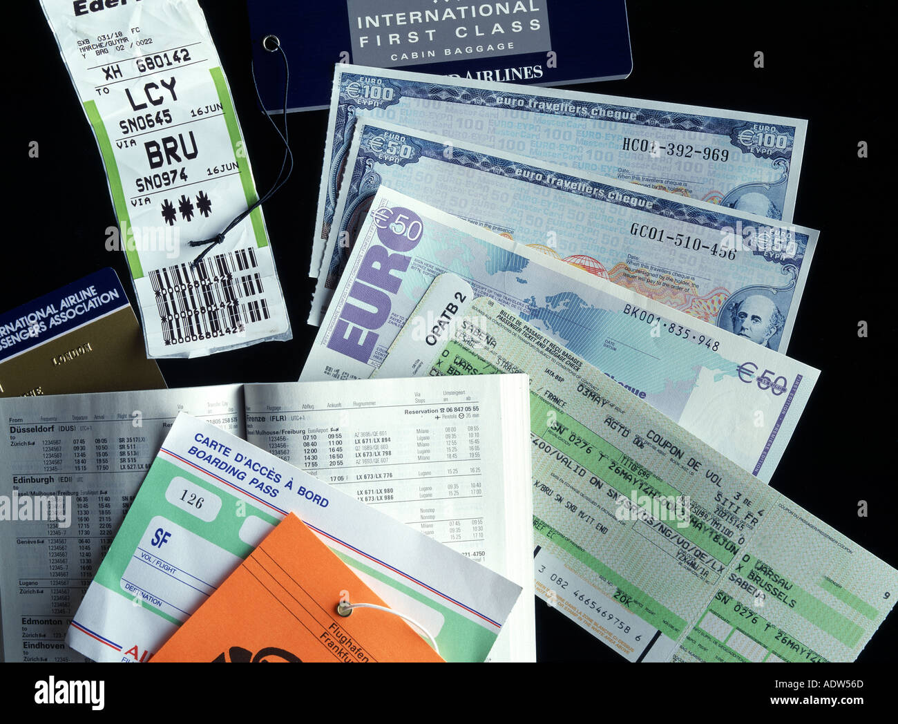 Travellers Cheques High Resolution Stock Photography and Images - Alamy