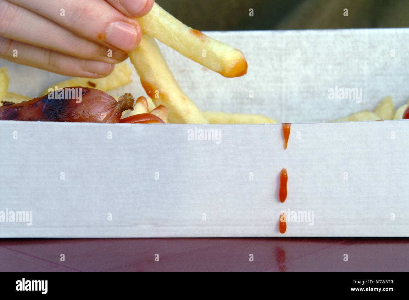 Food carboard and plastic hi-res stock photography and images - Alamy