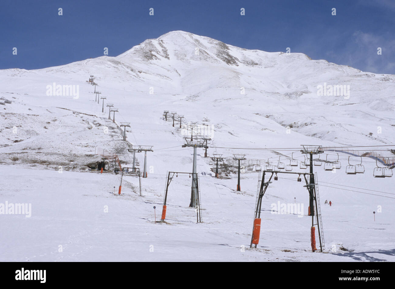 Passo del Tonale ski resort Lombardy Italian Alps Italy Stock Photo - Alamy