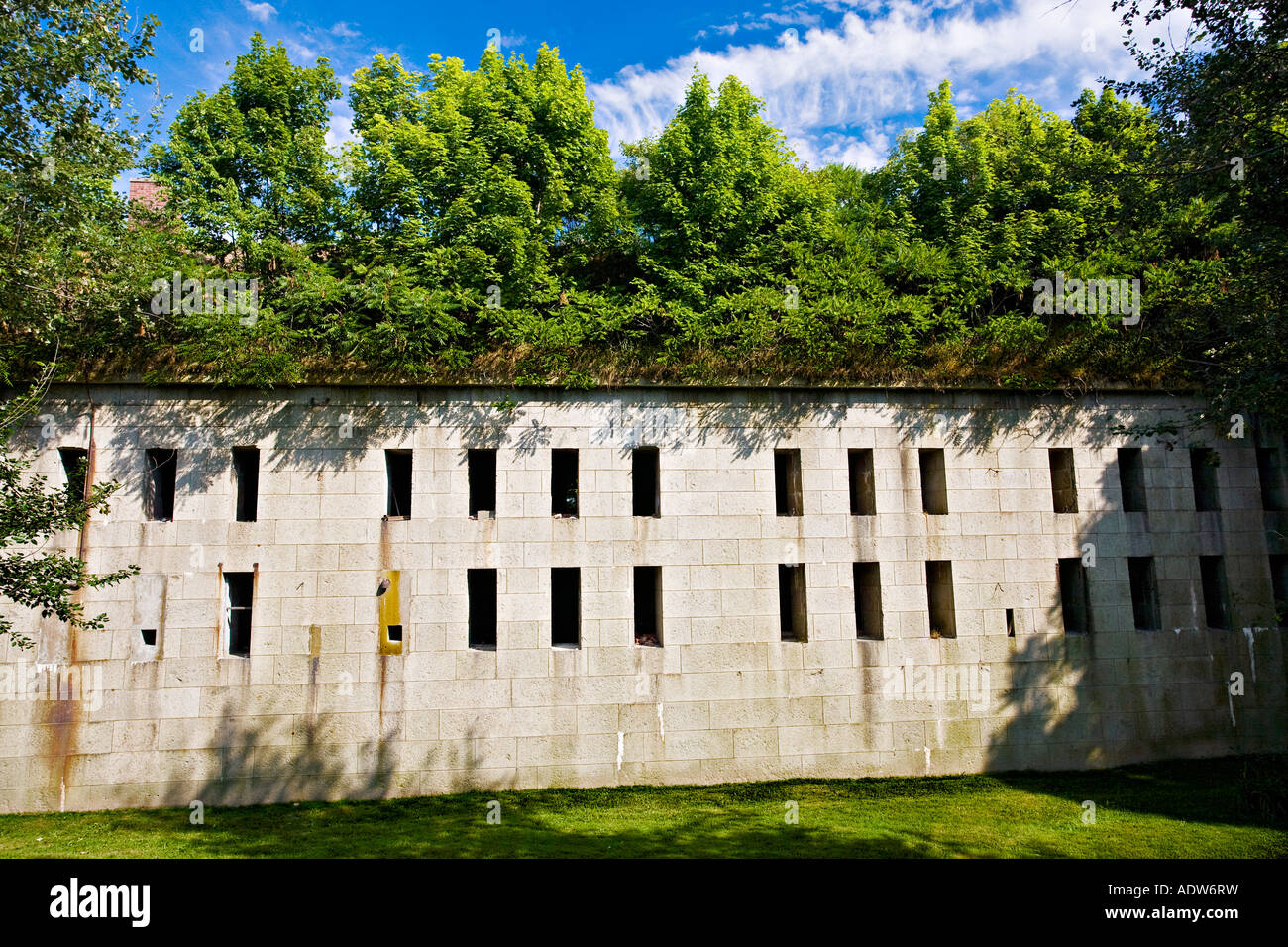 Fort Warren, Georges Island, Massachusetts, USA Stock Photo - Alamy