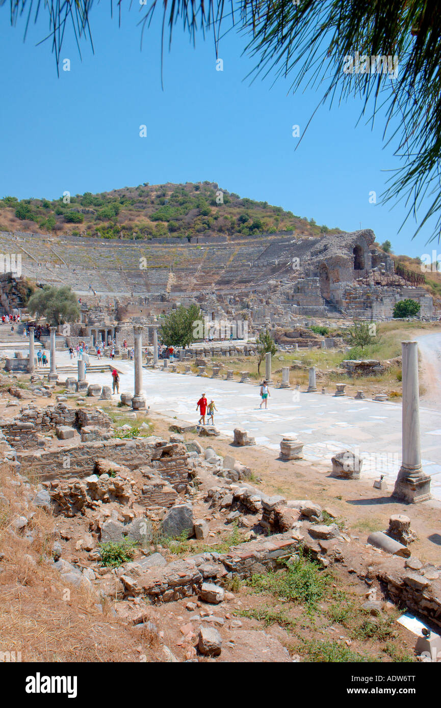Archaeological Site of Ephesus in Turkey Stock Photo - Alamy