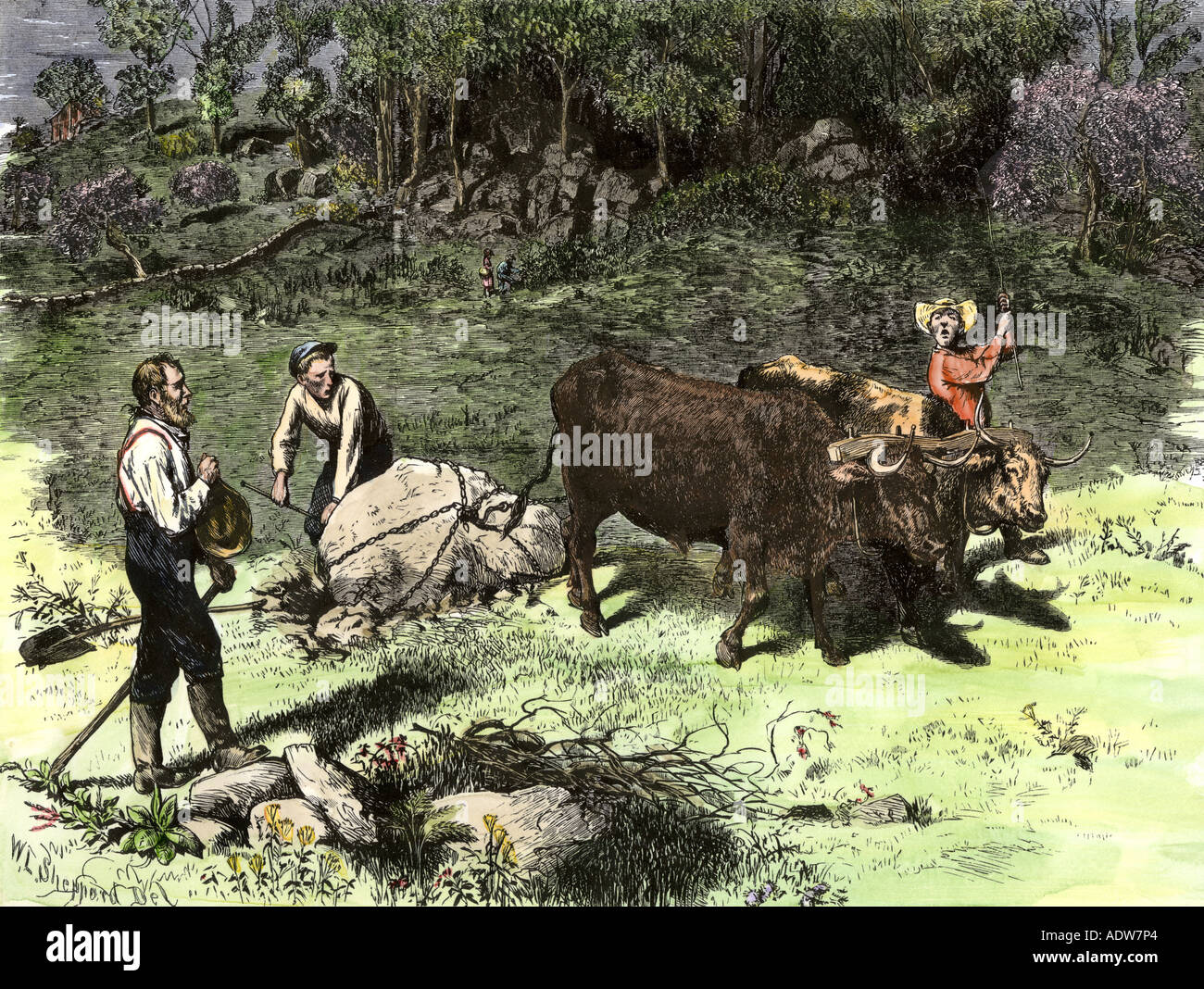1800s family farm hi-res stock photography and images - Alamy