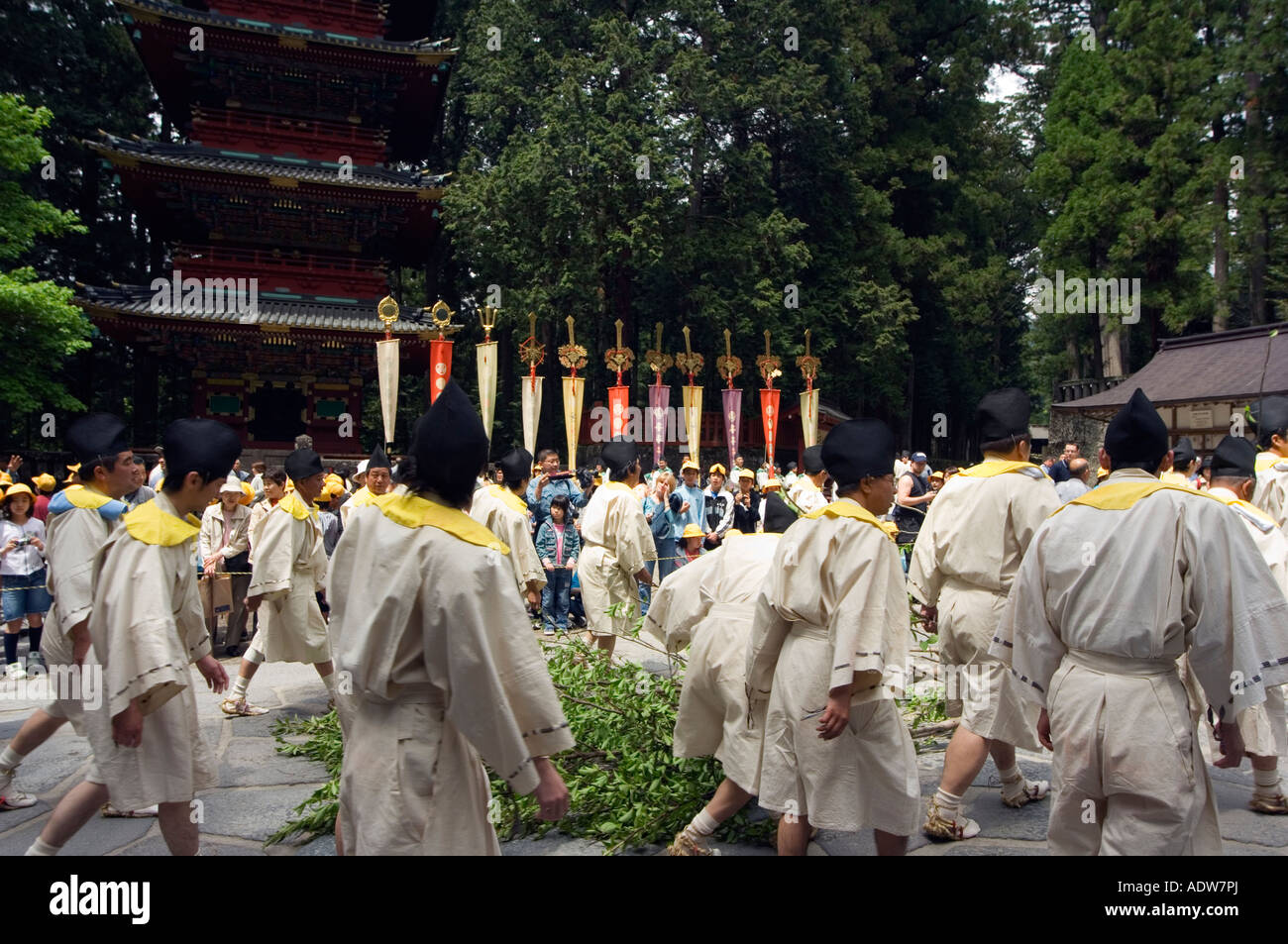 Nikko Spring Festival Toshogu Shrine Nikko Tochigi Japan Asia Stock ...