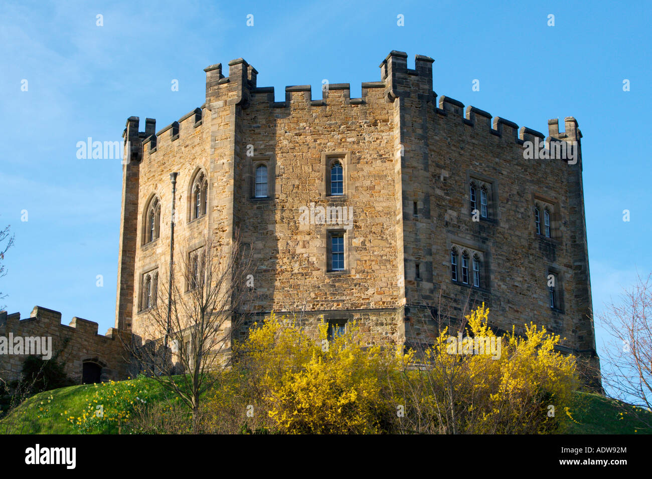 Durham Castle Keep UK Stock Photo - Alamy