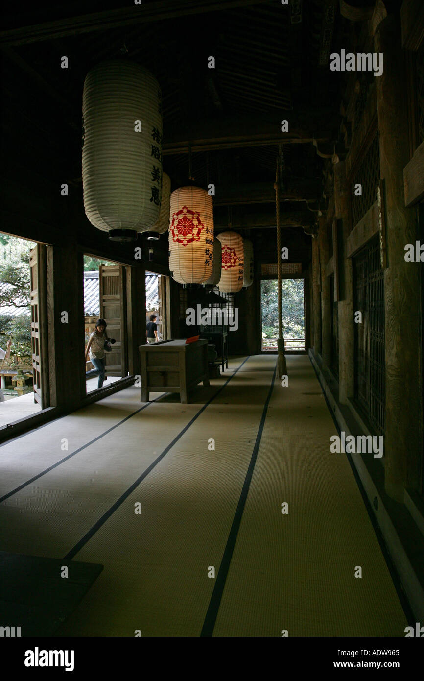Inside Shosha zan Engyo ji Temple on Mt Shousha Himeji West Japan Asia ...