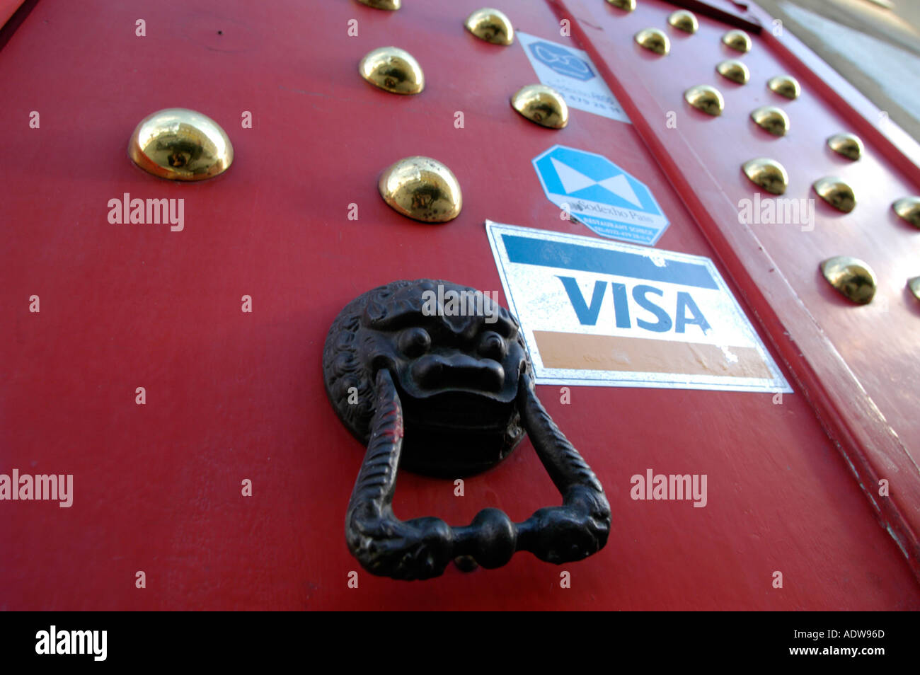 Visa sign hi-res stock photography and images - Alamy