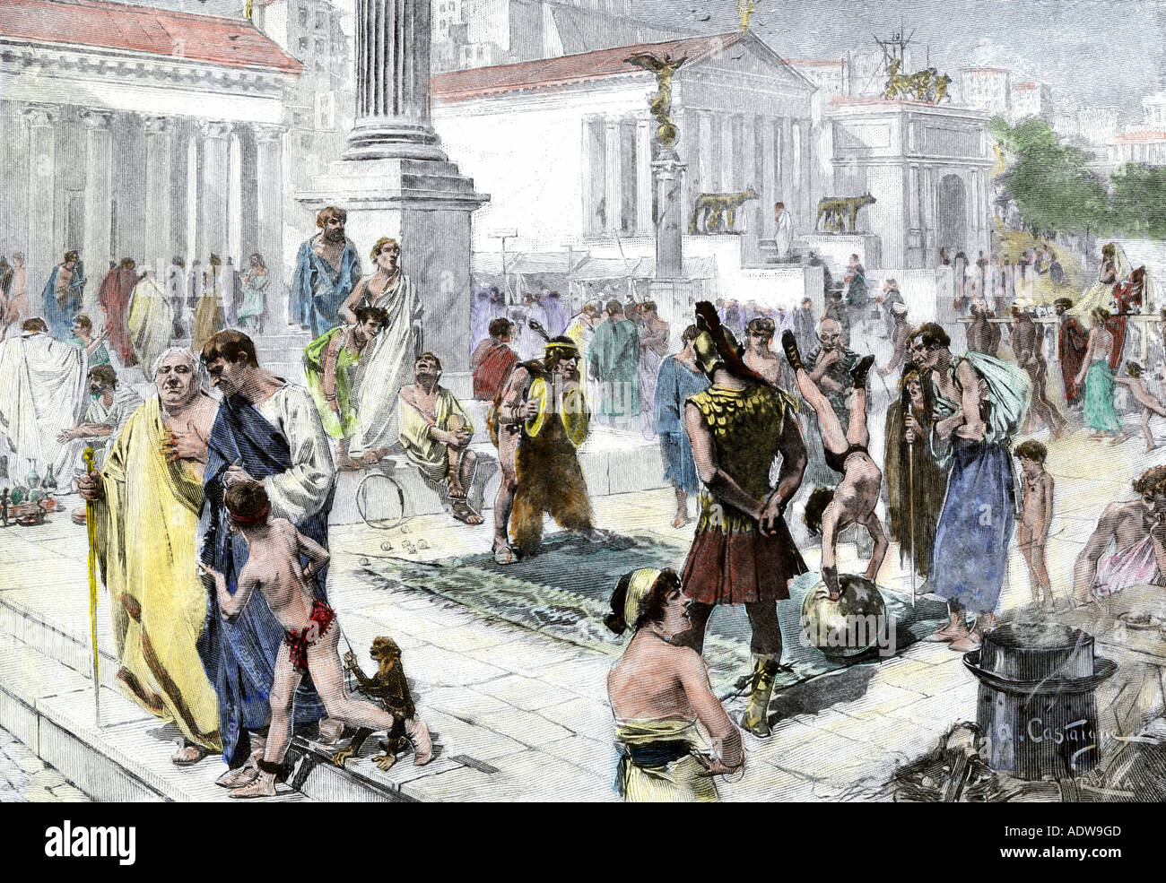 Ancient Roman Marketplace