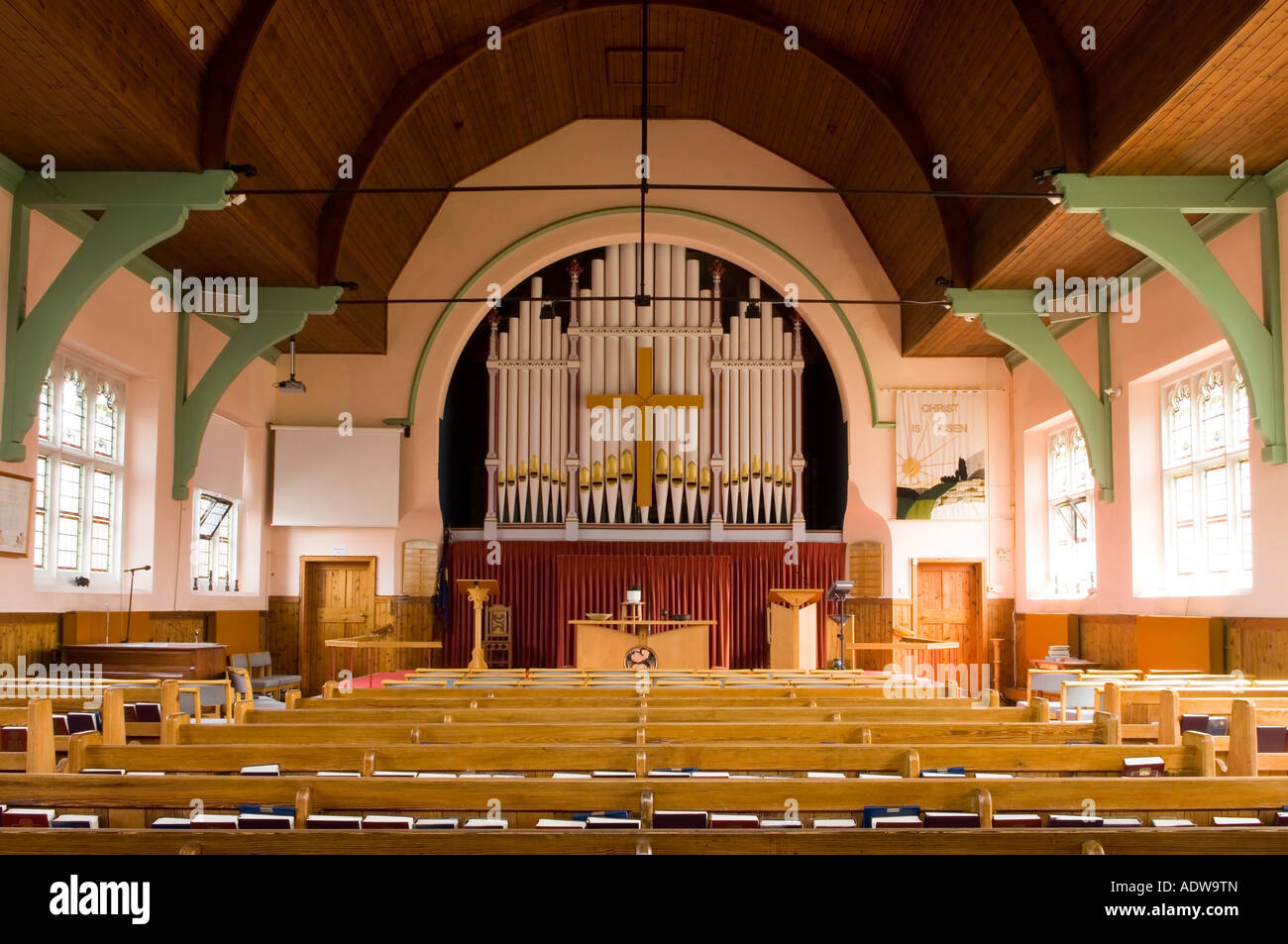 Interior of Caversham Heights Methodist Church Caversham Reading ...