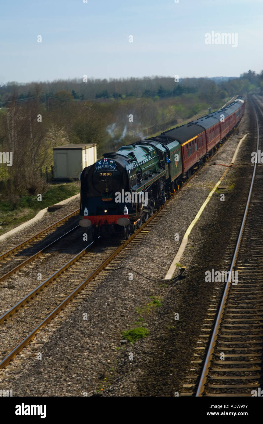 71000 Duke of Gloucester steam locomotive on one of the trip from ...