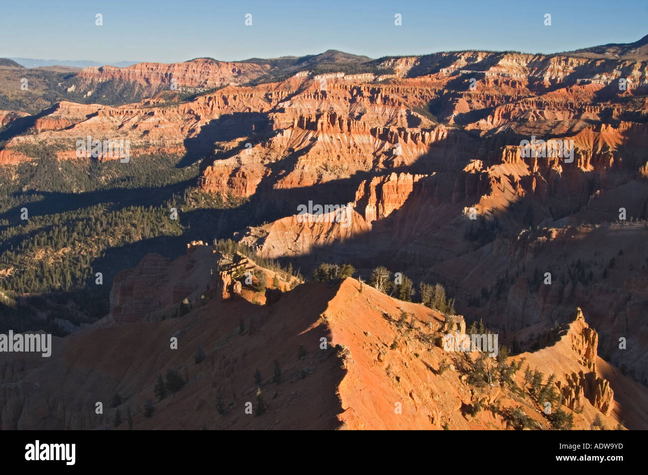 Utah Cedar Breaks National Monument view of Amphitheater from Point ...