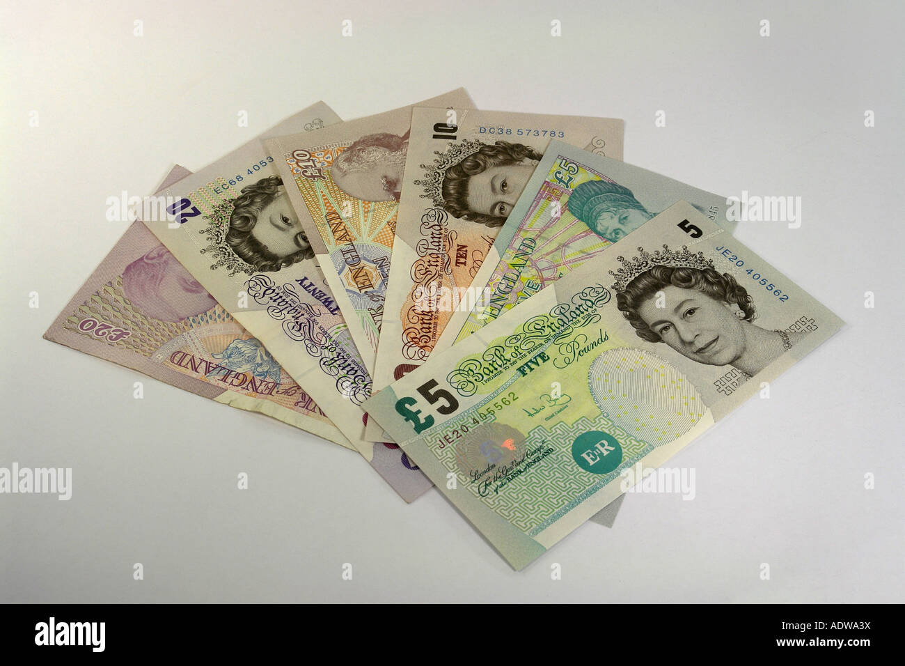 pound paper money Stock Photo - Alamy