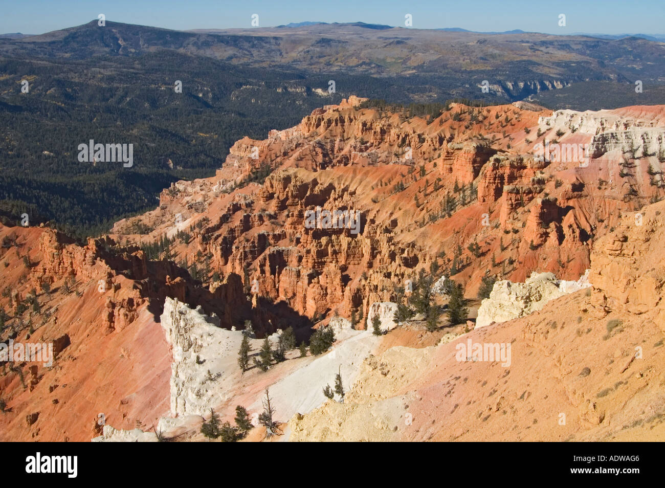Utah Cedar Breaks National Monument view of Amphitheater from North ...