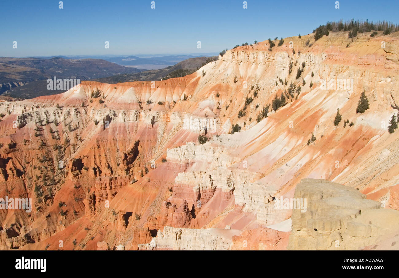 Utah Cedar Breaks National Monument view of Amphitheater from North ...