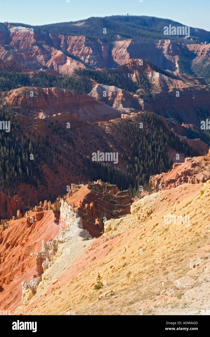 Utah Cedar Breaks National Monument view of Amphitheater from North ...