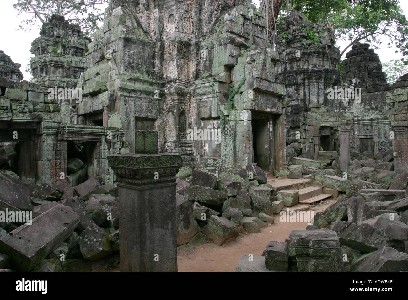 The magnificent mysterious ancient ruins and remains of world famous Ta ...