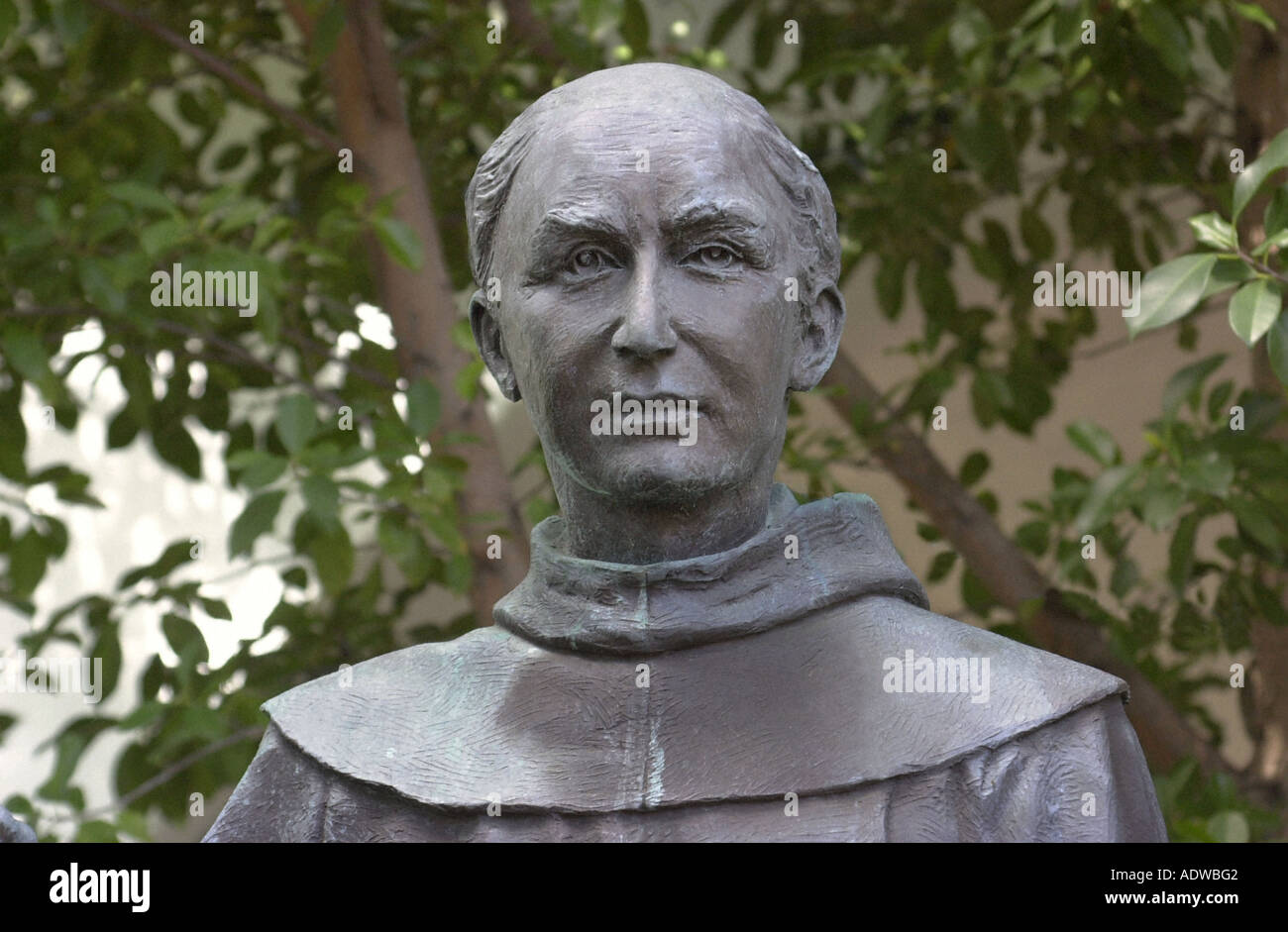 Statue of Father Junipero Serra Spanish Franciscan missionary to San ...