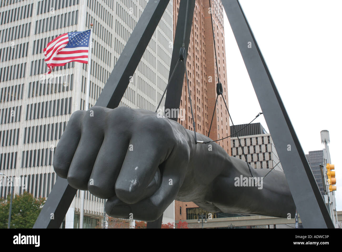Fist of Joe Louis Stock Photo - Alamy