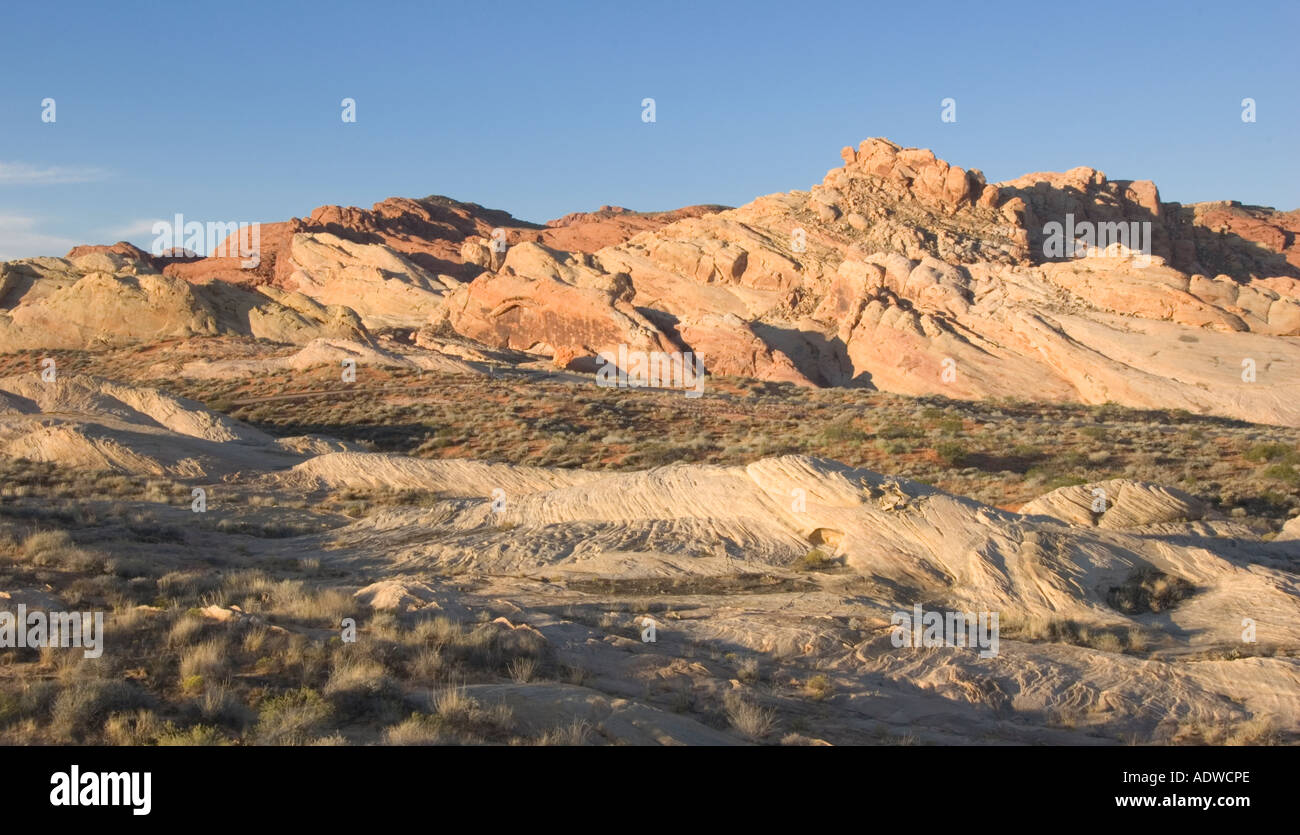 Nevada Valley of Fire State Park wind and water sculpted sandstone ...