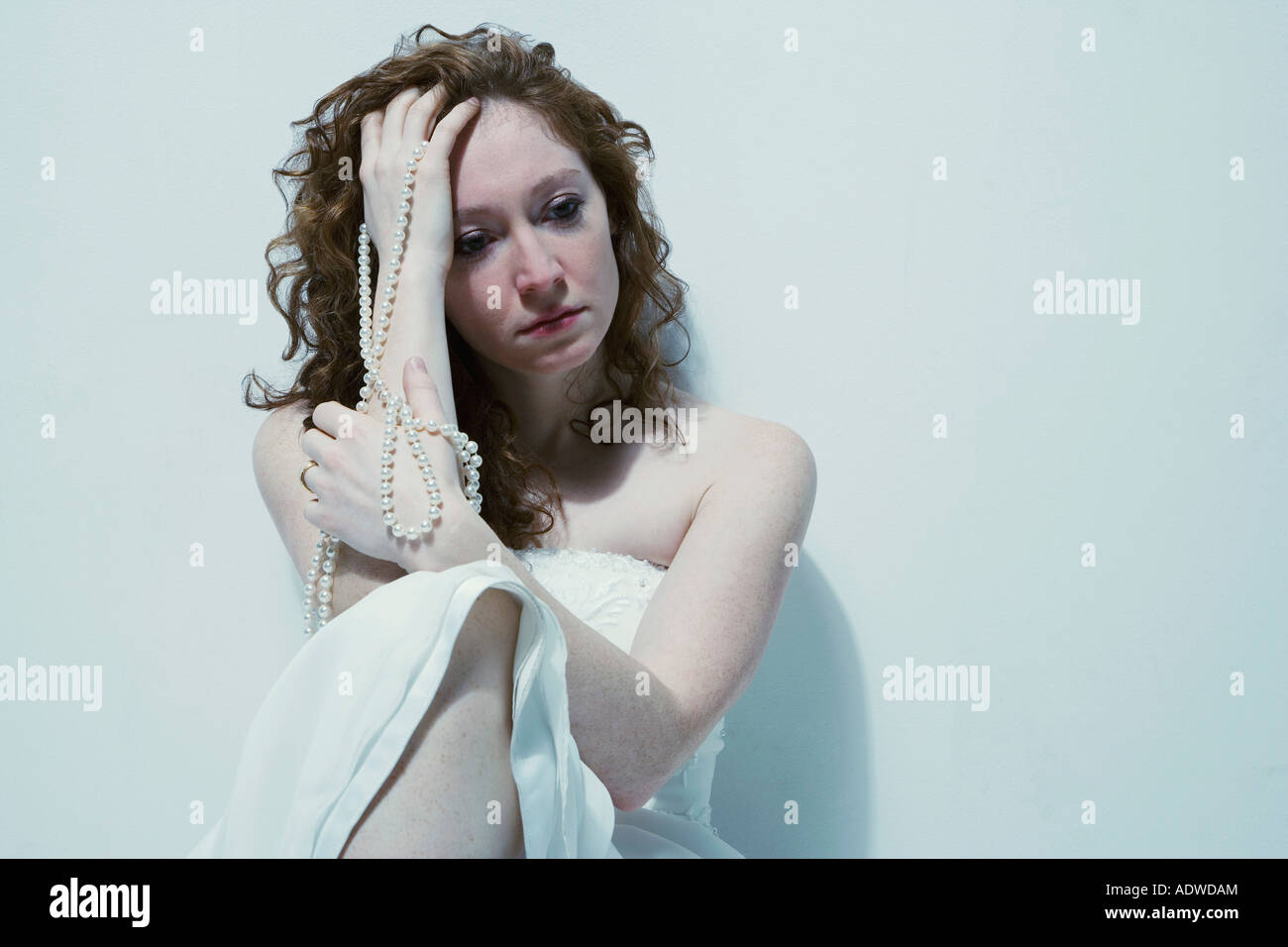 Woman feeling sad Stock Photo - Alamy