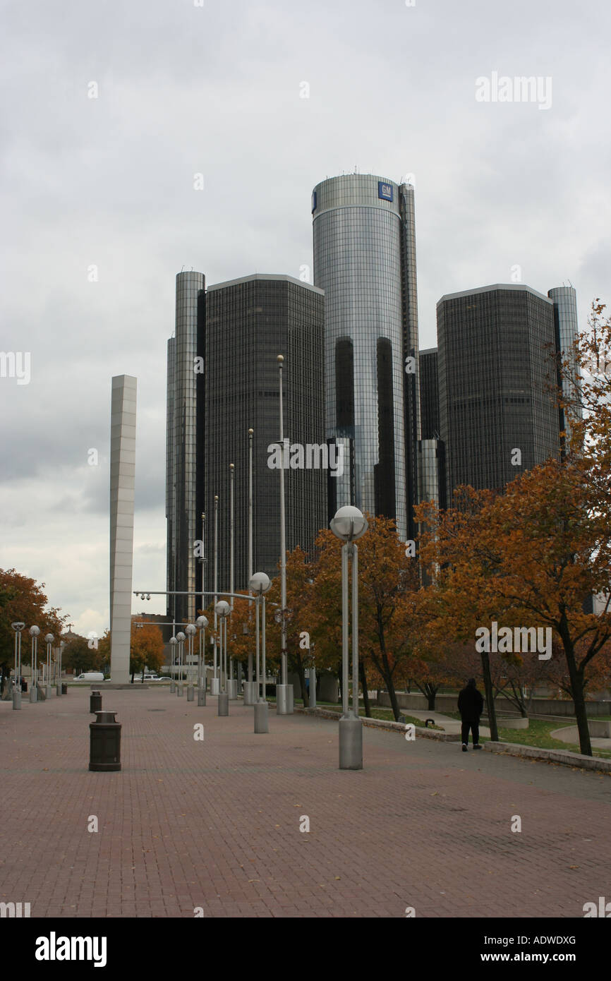 Renaissance Center in Detroit, Michigan Stock Photo - Alamy