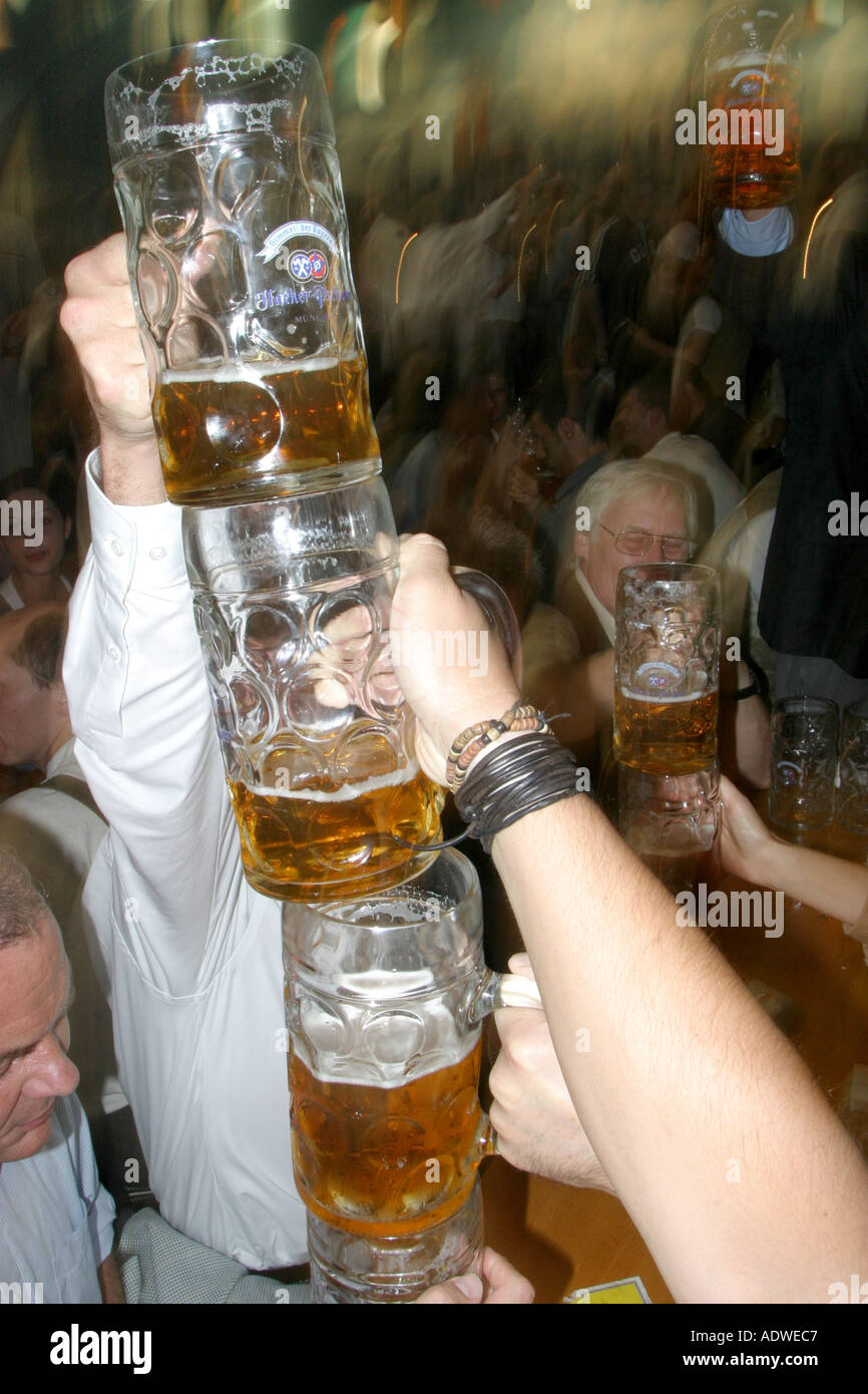 Toasting beer munich hi-res stock photography and images - Alamy