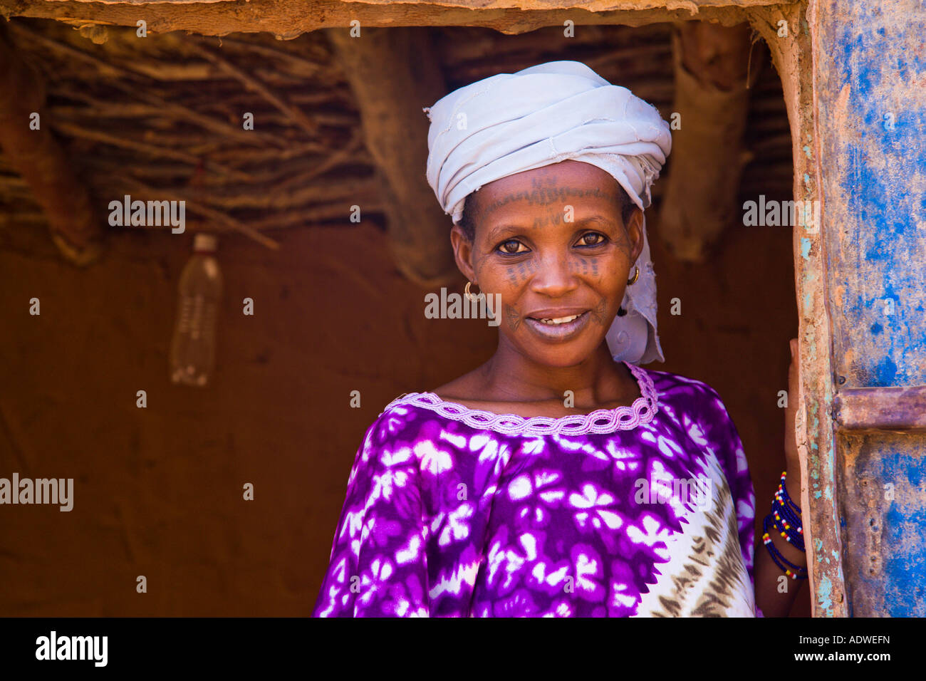 Fulani woman in Torodi, Niger Stock Photo - Alamy