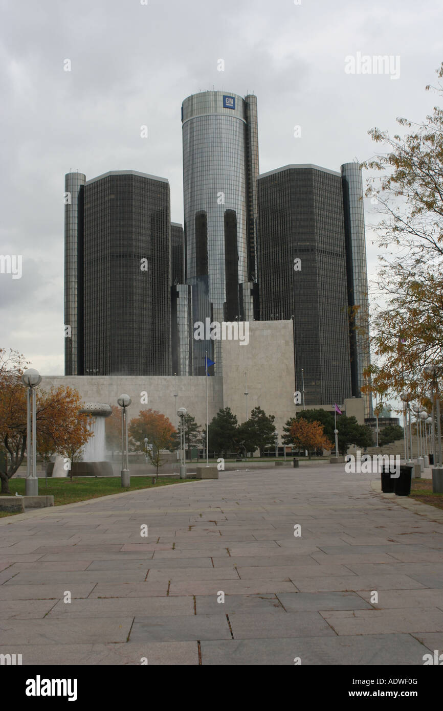 Renaissance Center in Detroit, Michigan Stock Photo - Alamy