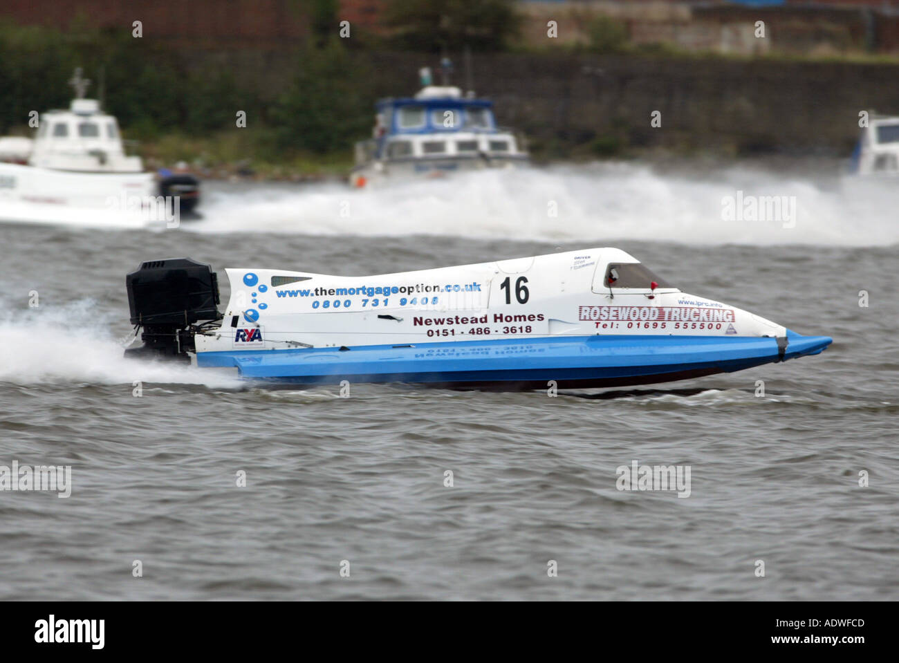 RYA National powerboat championship 2004 Cardiff Bay South Wales AO ...