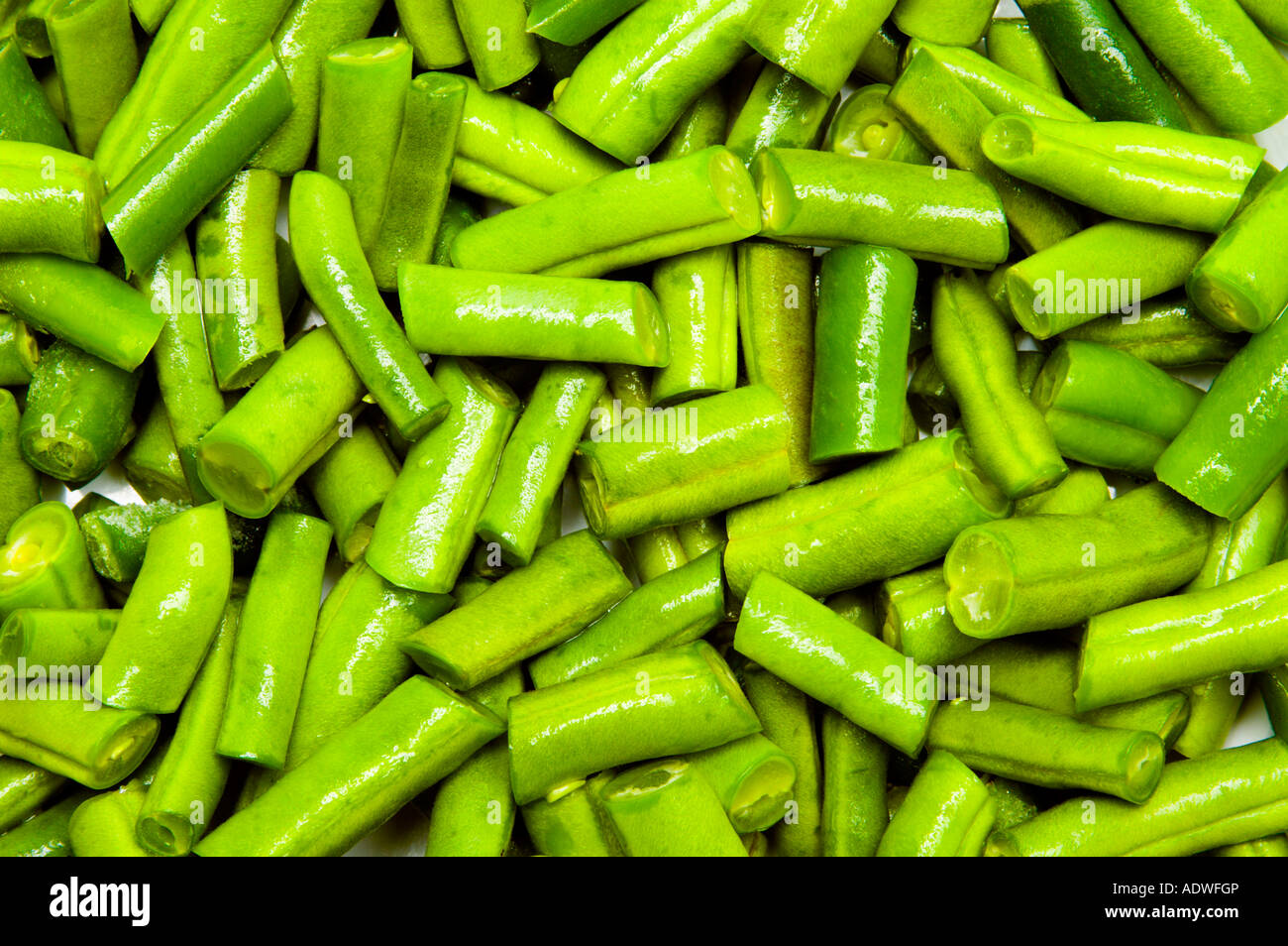 cut green beans Stock Photo - Alamy