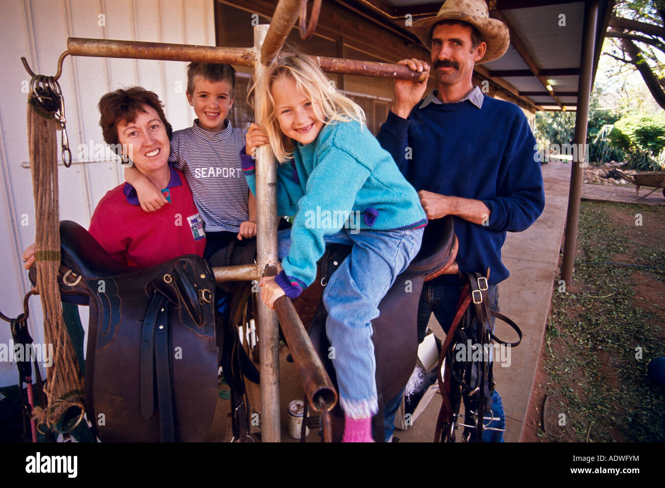 Family Portrait Outside Australia High Resolution Stock Photography and ...