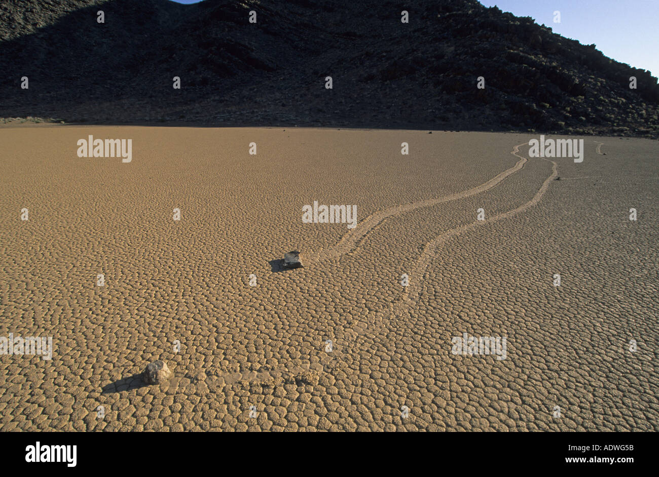 U S A California The Racetrack Valley of the Sliding Stones Death ...