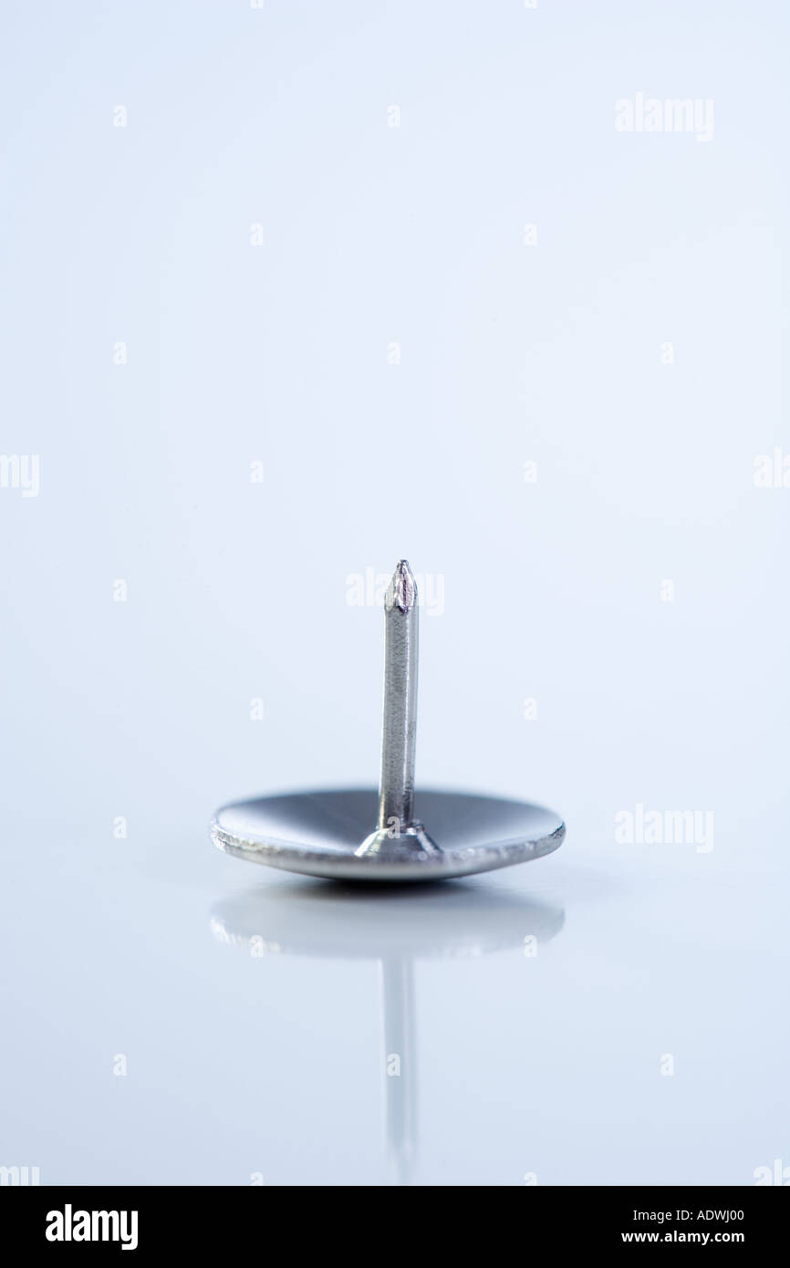 Still life of thumb tack Stock Photo - Alamy