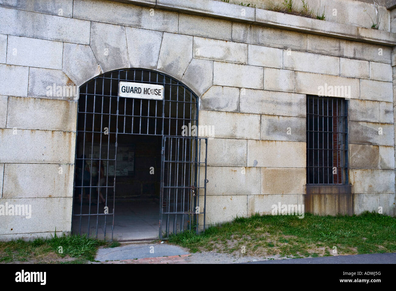 Fort Warren, Georges Island, Massachusetts, USA Stock Photo - Alamy