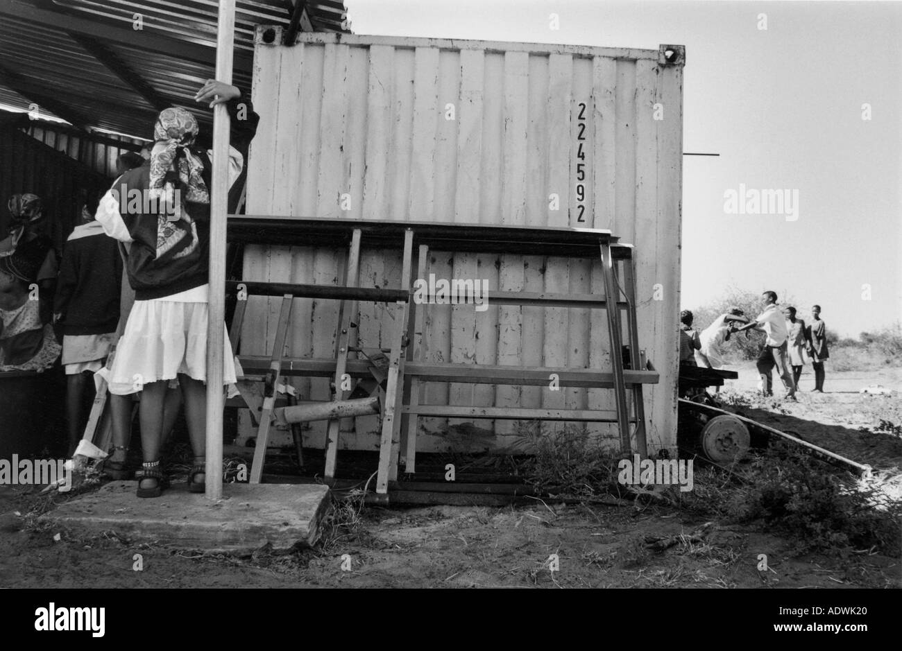 The Ju hoansi San of Nyae Nyae Namibia Stock Photo - Alamy