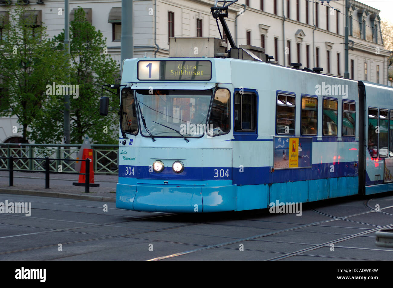 City Tram Gothenburg Göteborg Sweden Stock Photo - Alamy