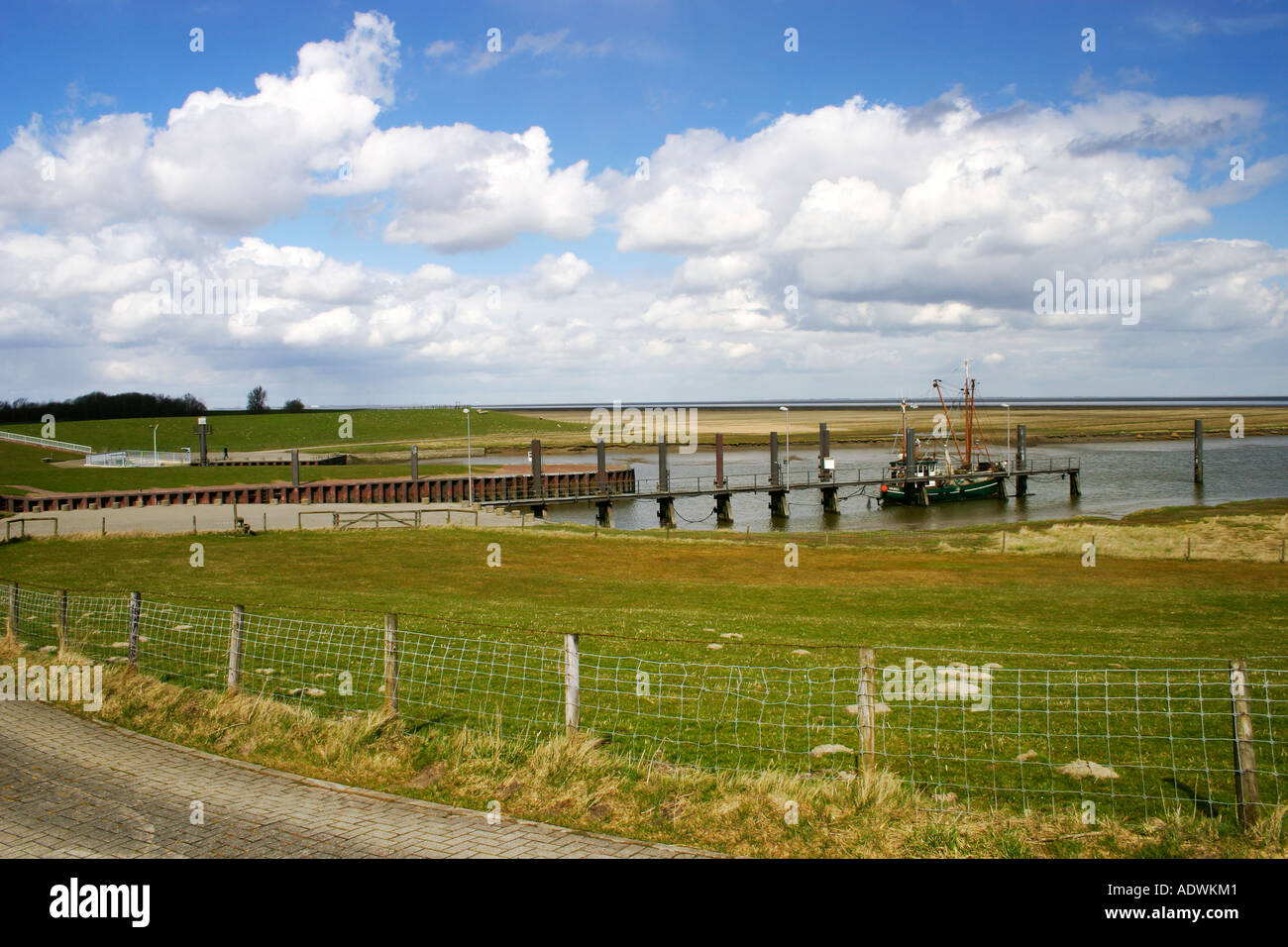 Typical north german landscape near Varel Stock Photo - Alamy