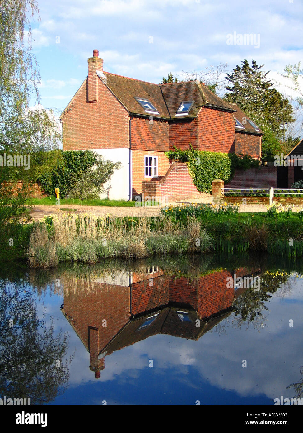 House at Rotherwick Stock Photo - Alamy