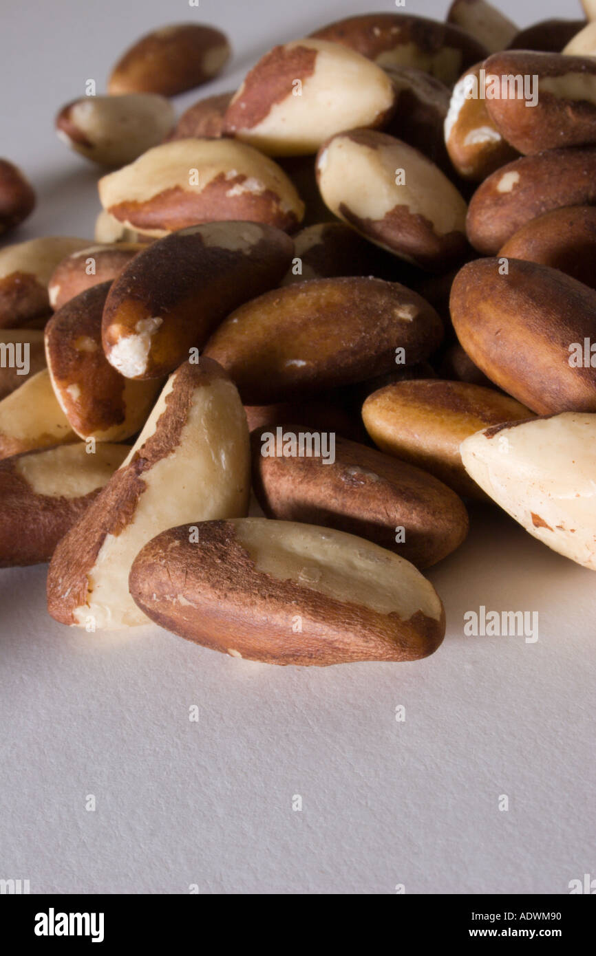 Brazil nuts colour background hi-res stock photography and images - Alamy