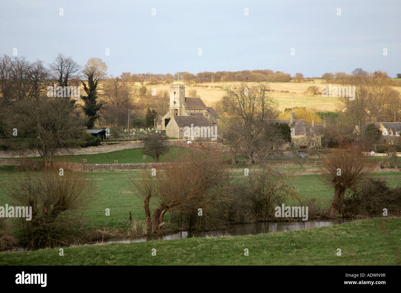 Swinbrook cotswold villages hi-res stock photography and images - Alamy