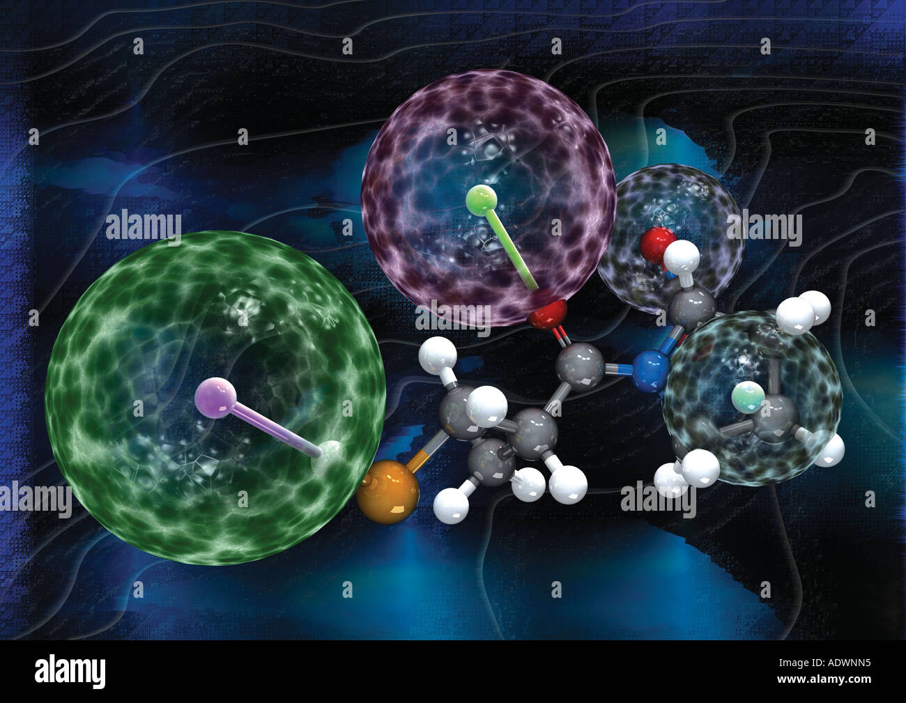 Micro Biotech II Stock Photo - Alamy