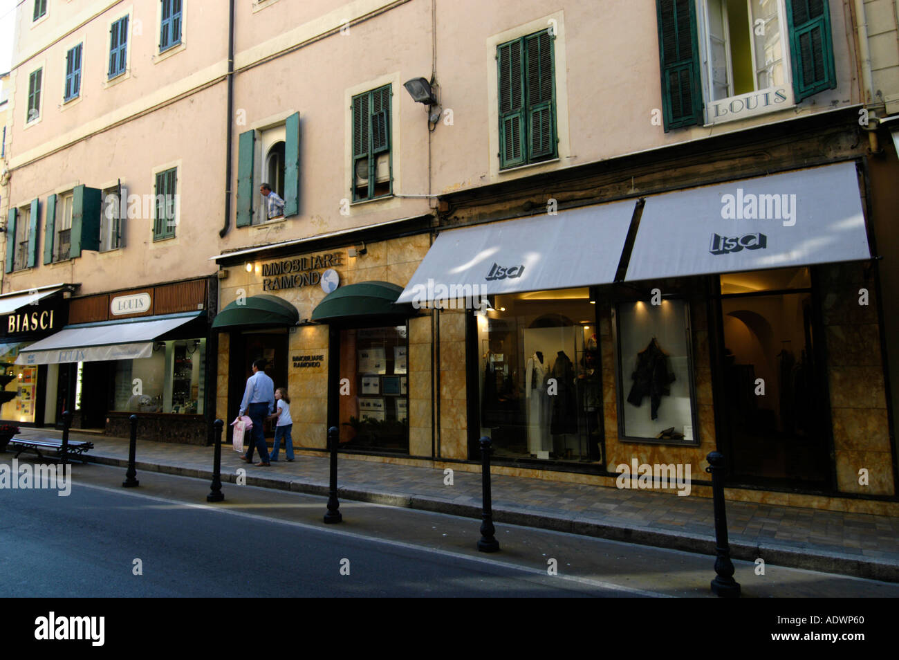 Corso Giacomo Matteotti San Remo Italy Stock Photo - Alamy