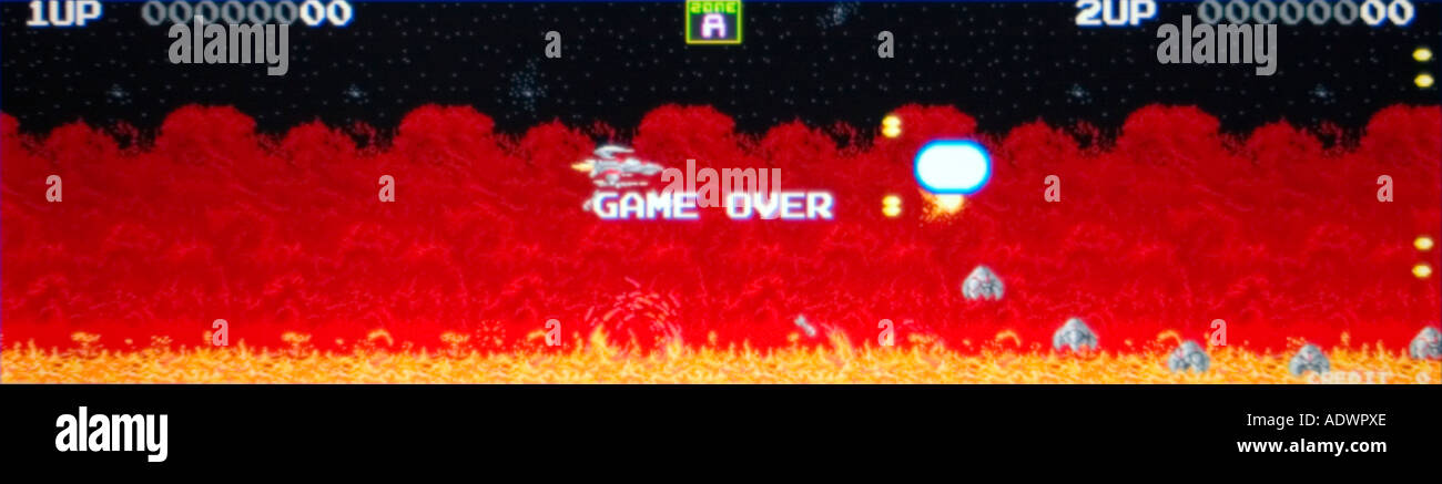 Darius II 2 Taito Corp 1989 vintage arcade videogame screenshot ...