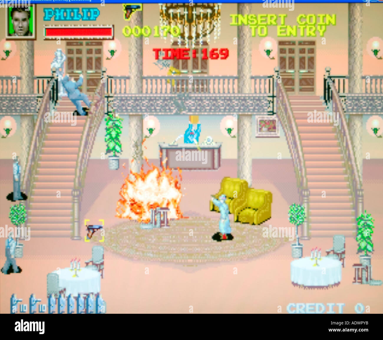 Dead Connectio Taito 1992 vintage arcade videogame screenshot ...