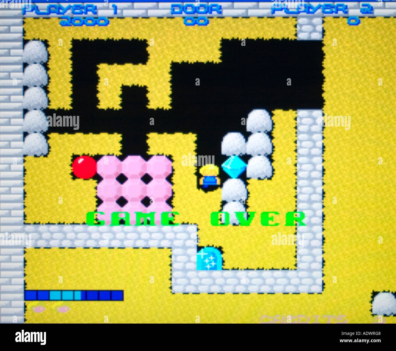 Diamond Run KH Video 1989 vintage arcade videogame screenshot ...