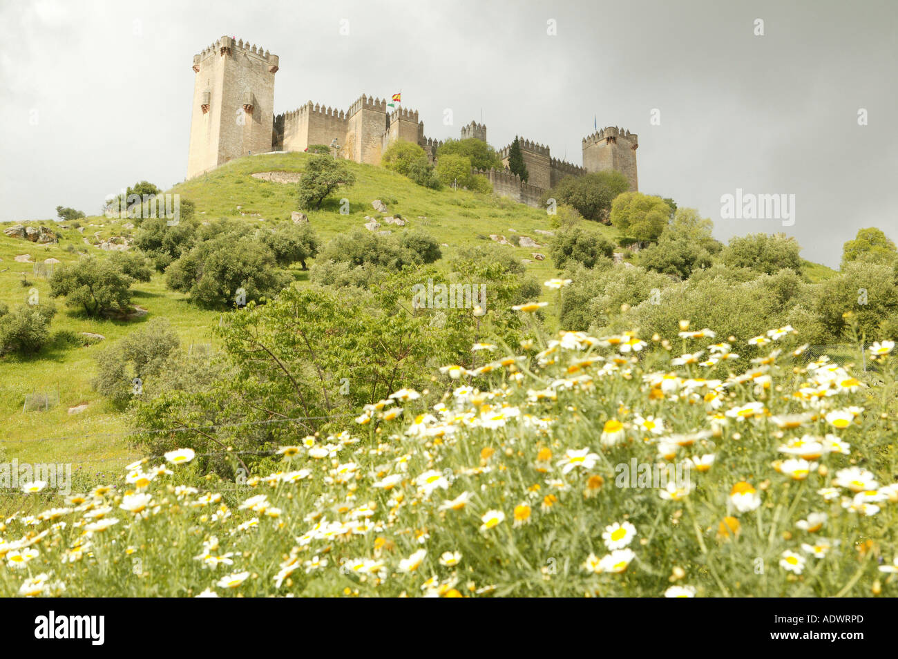 Almodovar del Rio Castle in Cordoba Stock Photo - Alamy