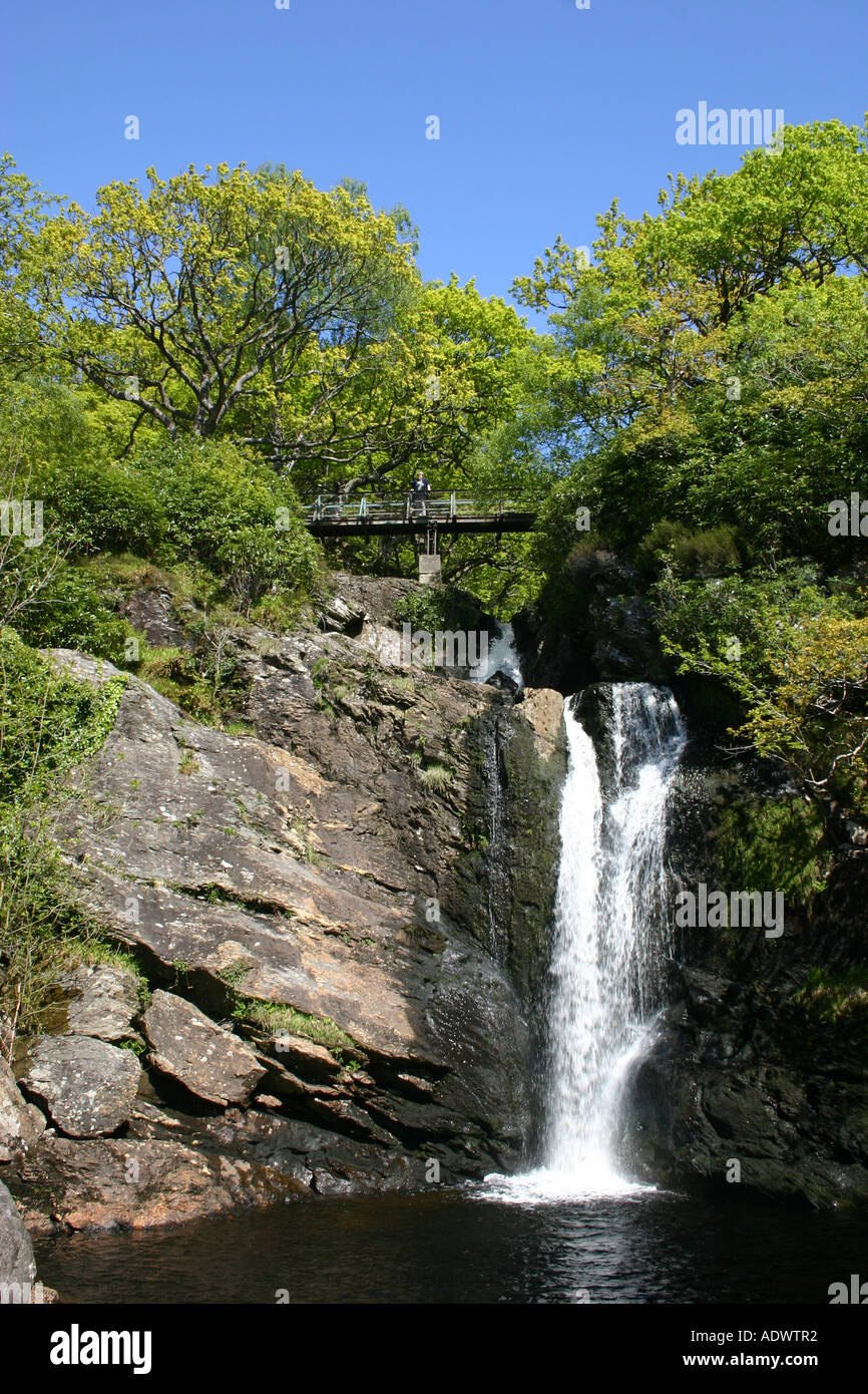 Waterfall at Inversnaid, Loch Lomond, Scotland Stock Photo - Alamy